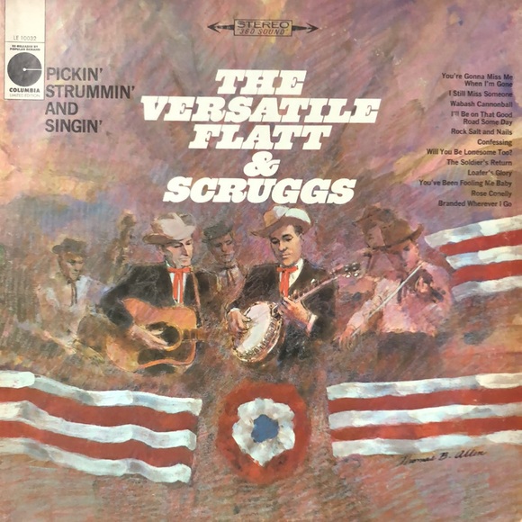 Columbia | Art | Lester Flatt Earl Scruggs The Versatile Vinyl Lp ...